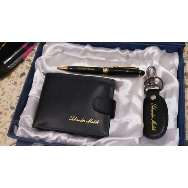 Buy Customized Wallet, Pen and Key Ring online in Pakistan | Buyon.pk