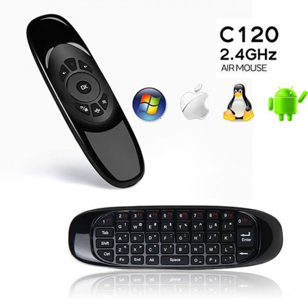 Buy Air Mouse C120 2.4Ghz Multifunctional Wireless Mini Keyboard and ...