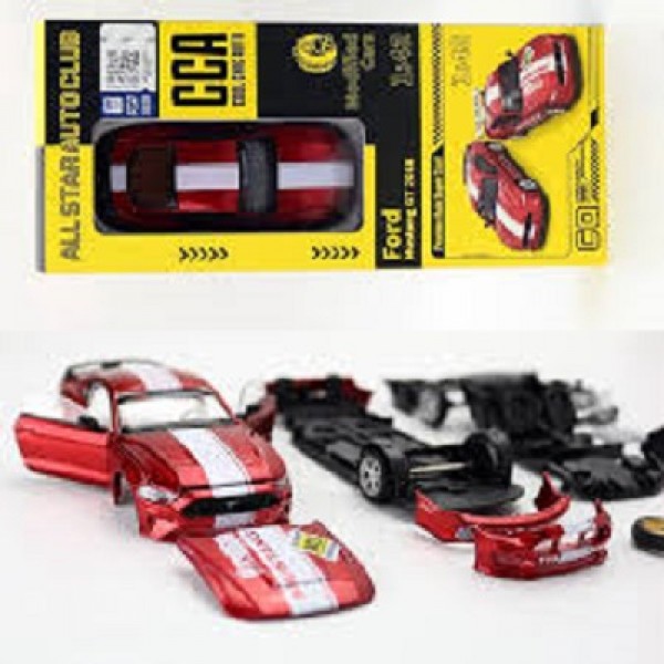 CCA 1/42 2018 Ford Mustang GT Alloy Model Car Diecast Metal Assembly ...