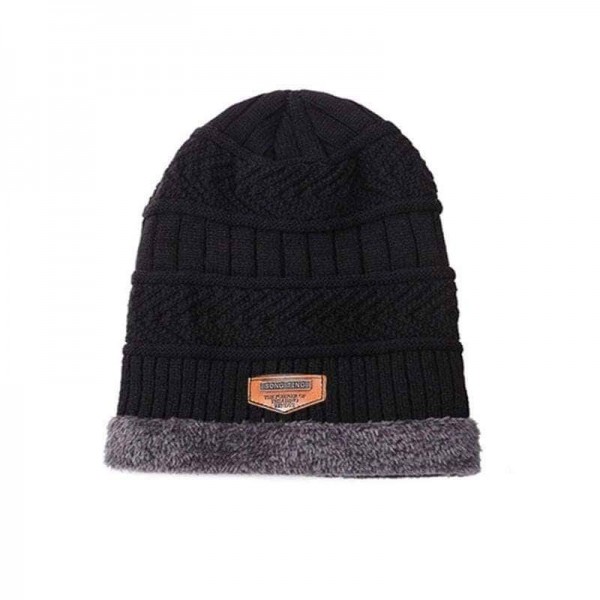 Buy hot selling ski cap and scarf cold warm leather winter hat for ...