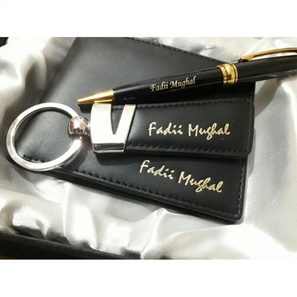 Buy Customized Wallet Key-chain and Pen Gift Set online in Pakistan ...
