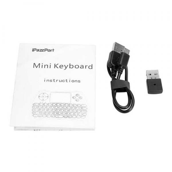 Buy iPazzPort Bluetooth Mini Wireless Keyboard with Touchpad Mouse ...