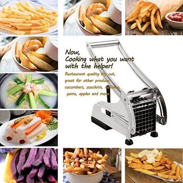 Potato Chipper, French Fry Cutter Vegetable Slicer Chopper - Buyon.pk