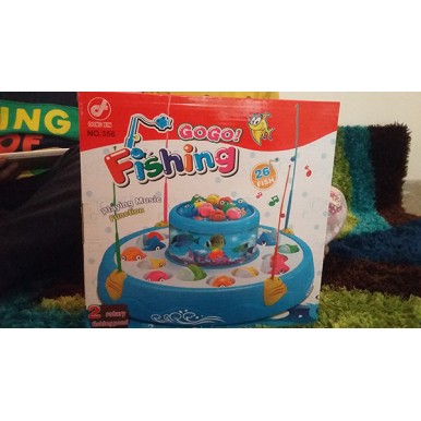 Buy Gogo Fishing- 26 fish- Playing music funtion-2 rotary fishing pond ...