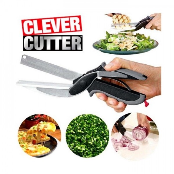 Buy Clever Cutter 2-In-1 Knife And Cutting Board - Black online in ...