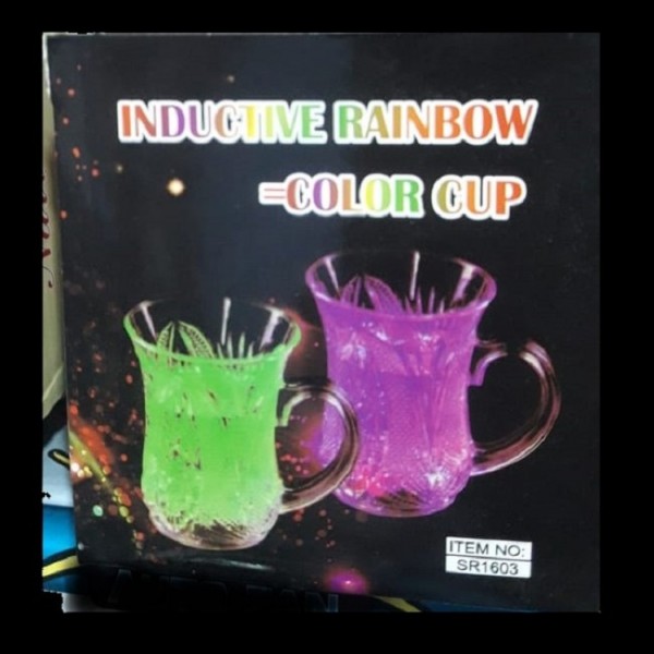 Buy Inductive Rainbow Color Cup online in Pakistan | Buyon.pk
