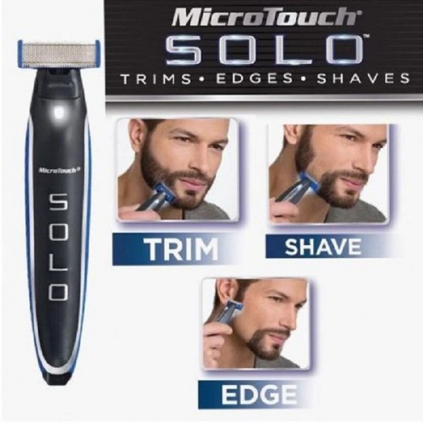 Buy MicroTouch SOLO All-in-one Rechargeable Shaver Electric Razor ...