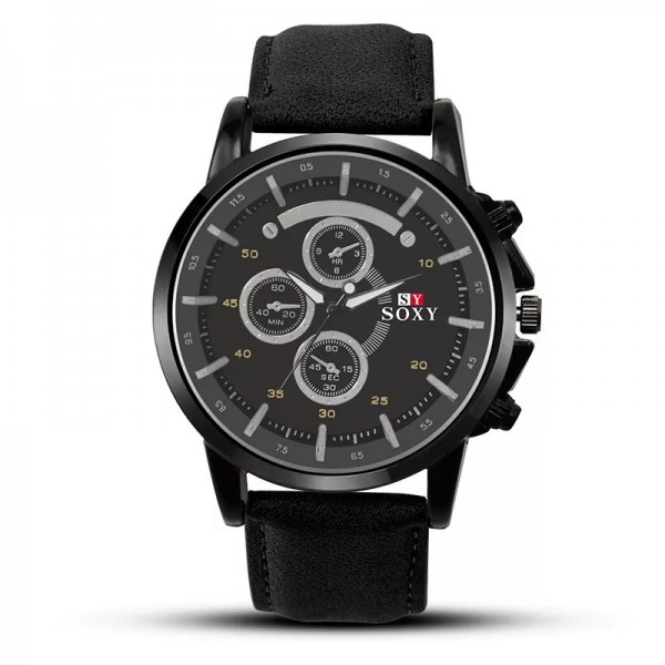 Buy SOXY Leather Watch For Men Military Sports online in Pakistan ...