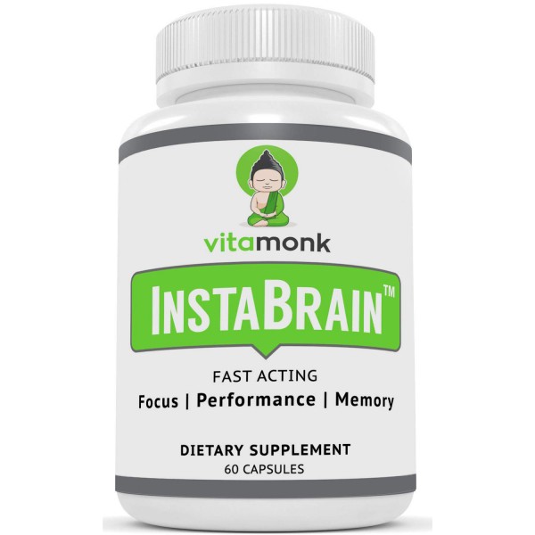 Instabrain Fast-Acting Brain Booster Supplement - 60 Capsules - Buyon.pk
