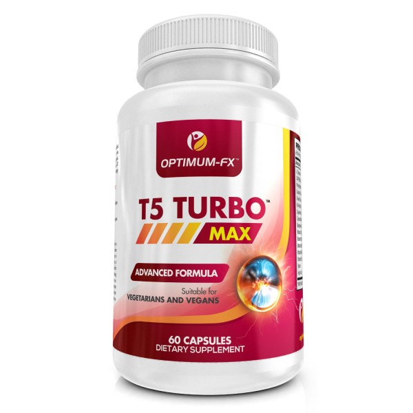 T5 Turbo Max Strength Fat Burners 60 Capsules - Buyon.pk
