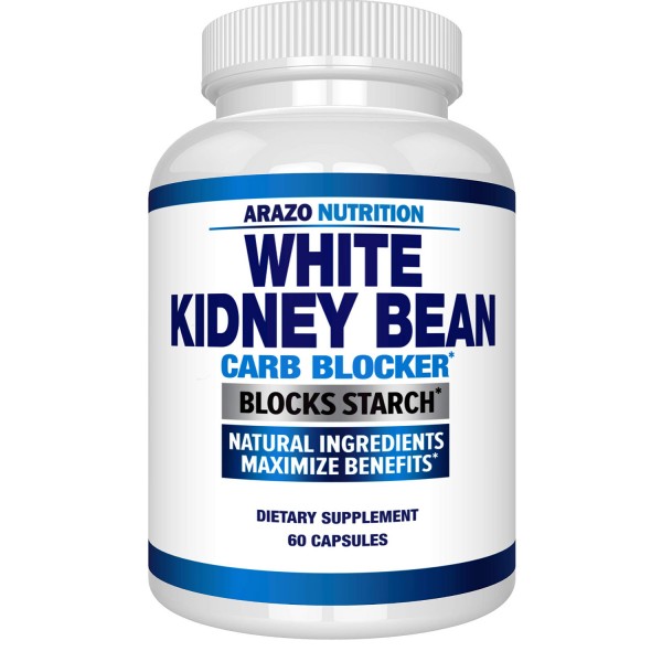 White Bean Extract Dietary Supplement - 60 Capsules - Buyon.pk