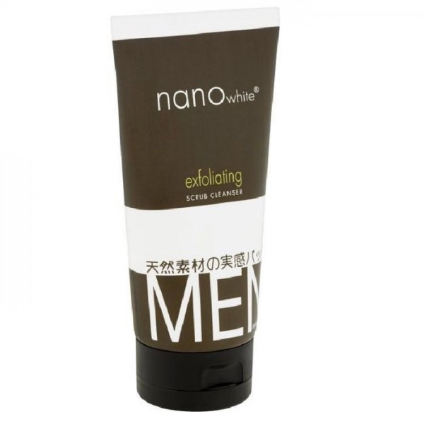 Nano White Men Exfoliating Scrub Cleanser 150 ml - Buyon.pk