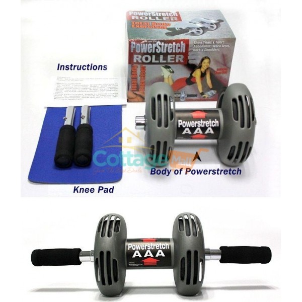 Power Stretch Roller-Exercise Fitness Slim Body Roller - Buyon.pk
