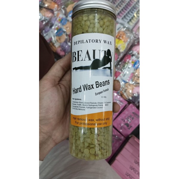 400 Gram Hard Wax Beans Hair Removal Painless Waxing Bean - Smooth and ...