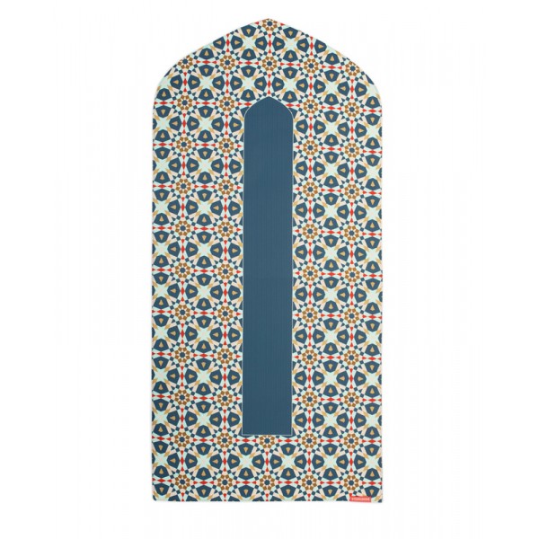 Geometric arch-shaped prayer mat rug - Buyon.pk