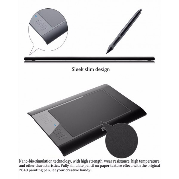Digital Tablet Professional Signature Tablet Graphics Tablet Drawing ...