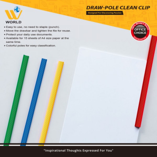 Buy W World High Quality durable Draw Pole Clean Clip -10 Pcs online in ...
