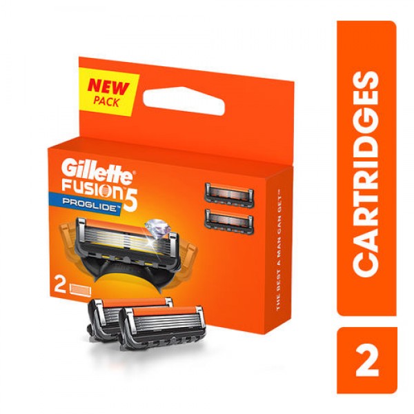 Gillette fusion proglide shaving eraser trimmer with 2 refills - Buyon.pk