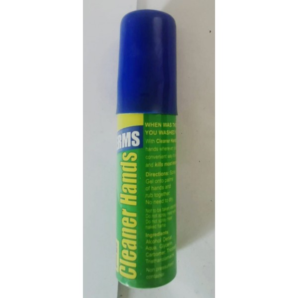 Pocket cleaner hand sanitiser spray (15ml) - Buyon.pk