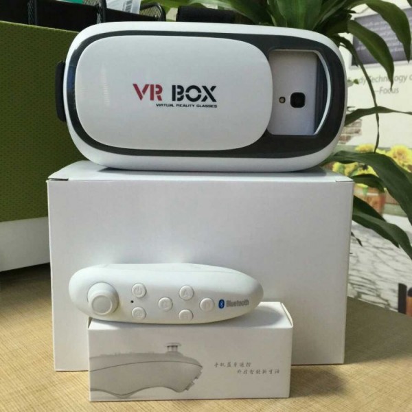 Combo of VR HOT SHINECON and VR BOX 2 with Remote Control - Buyon.pk