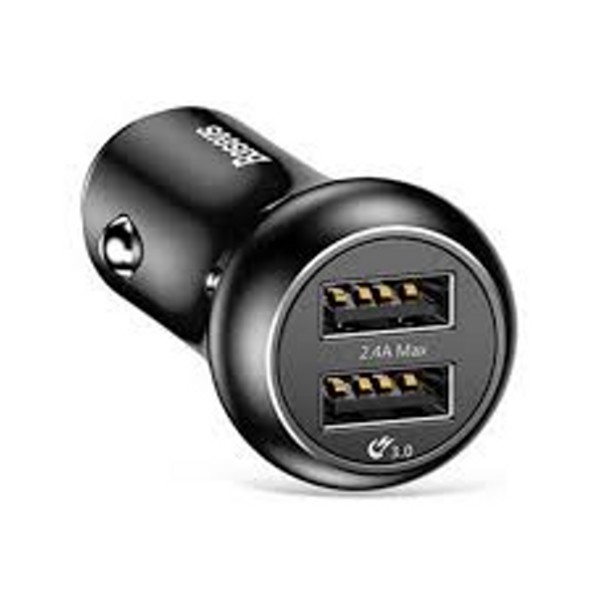 Baseus Gentry Series CALL-GC01 Dual-U Quick Car Charger - Buyon.pk