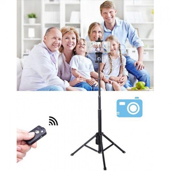 Yunteng 2 In 1 Selfie Stick Vct 1688 With Built In Tripod And Bluetooth
