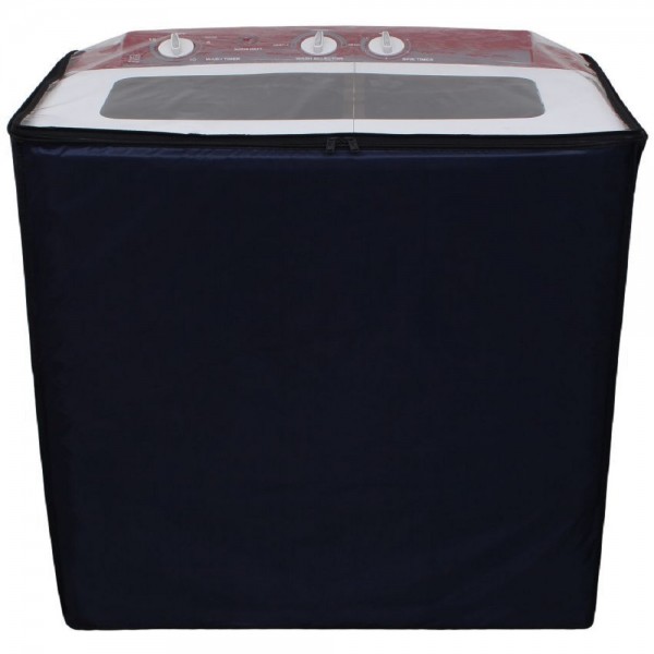 Twin Tub Dark Grey Washing Machine Cover - Buyon.pk