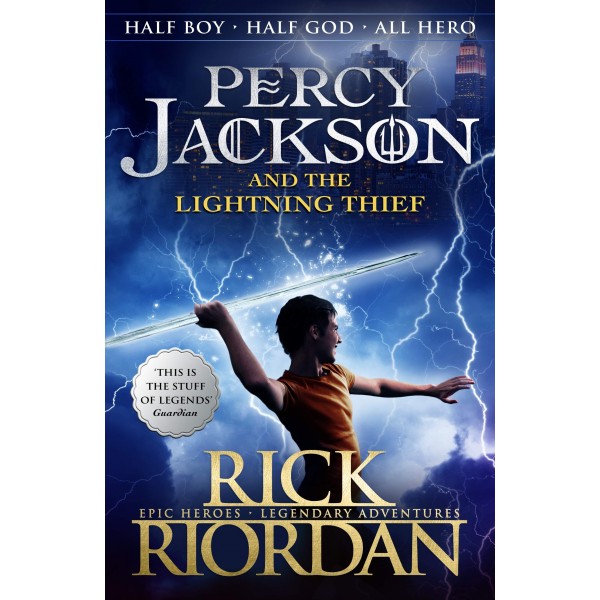 Percy Jackson And The Lightning Thief by Rick Riordan - Buyon.pk