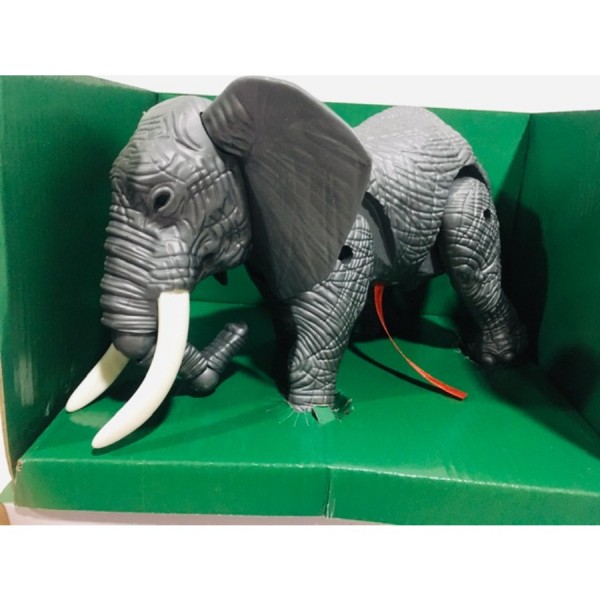 Unique Design Walking Elephant Toy With Music And Sound - Buyon.pk