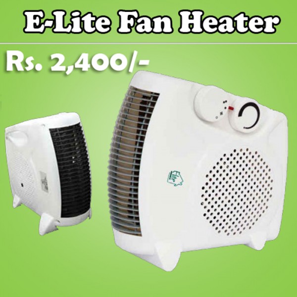 Eternal Warmth AND Comfort E-Lite Fan Heater Model - EFH-901 - Buyon.pk