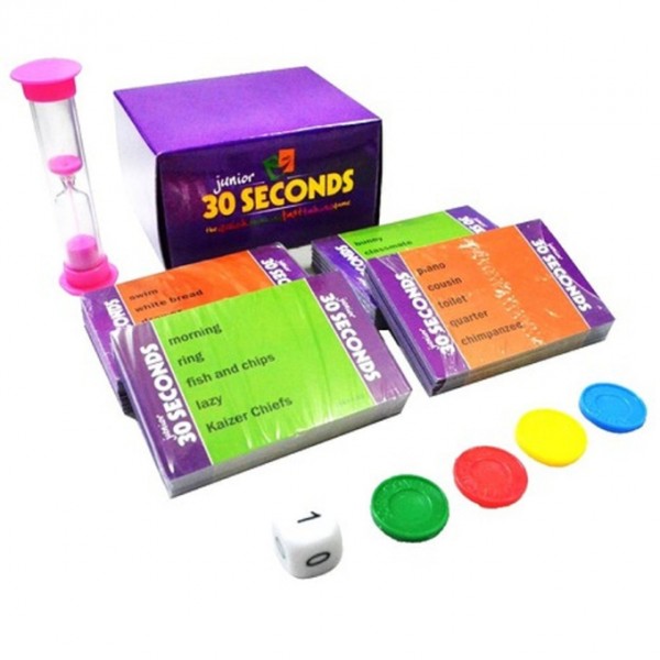 30 Seconds Junior Board Game for Kids - Purple - Buyon.pk