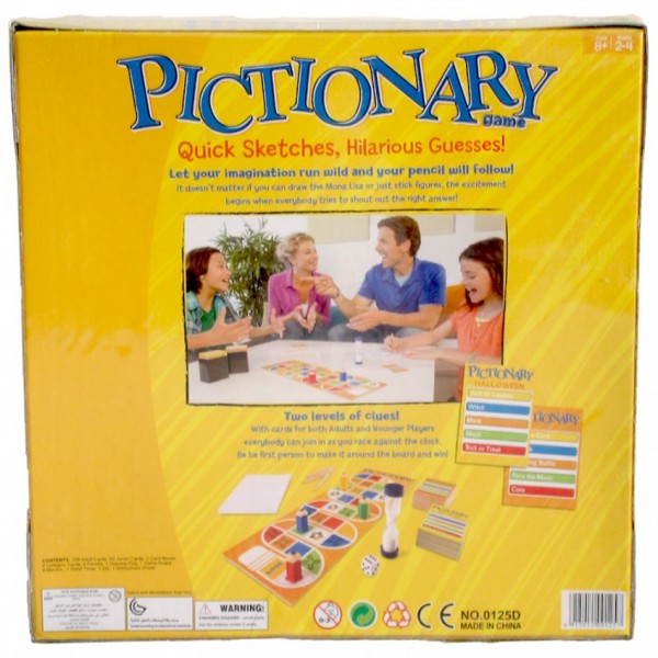 PICTIONARY FAMILY - 2 LEVEL CLUES - Buyon.pk