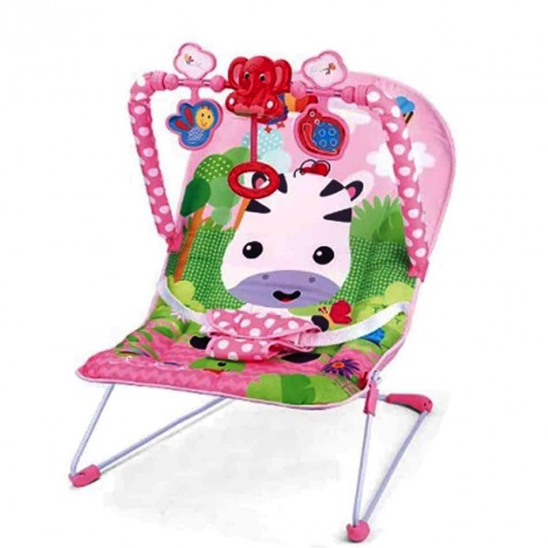 Baby music rocking Chair Happicutebaby - Pink - Buyon.pk