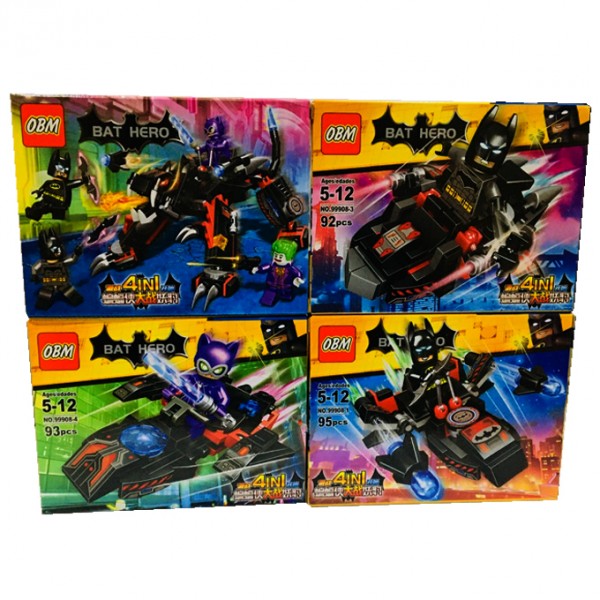 Batman Bat hero with air carft Building Block 99908-1 - Buyon.pk