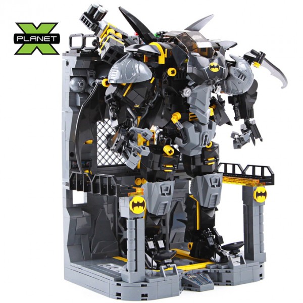 Batman BAT MECH Armor with Foundation Base Building blocks For kids ...