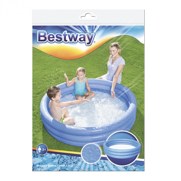 Bestway - Crystal Pool 4 ft Inflatable - 51025 - Buyon.pk
