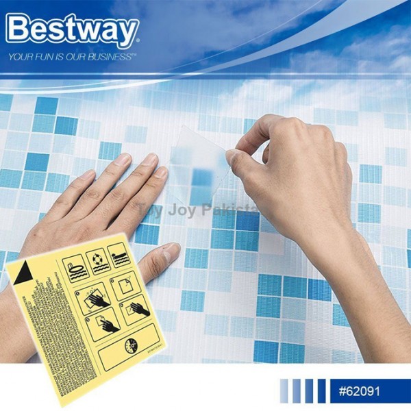 Bestway Water Resistant Adhesive Patches For Repairs Pools- 62091 ...