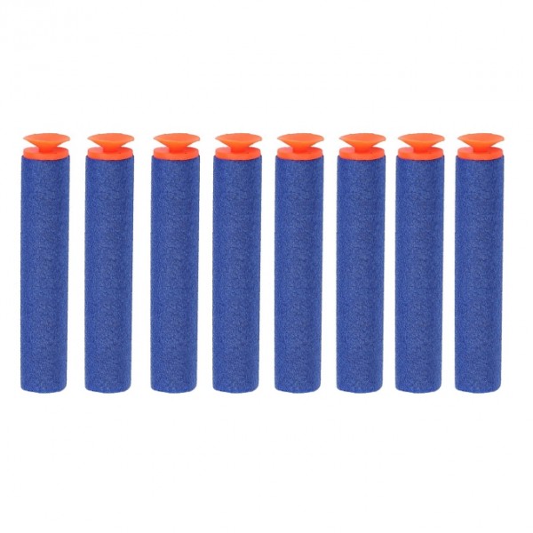 Blue Refill Soft Stick-On Nerf Bulet Darts Pack - 100 pcs - Buyon.pk