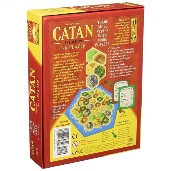 Catan Extension - 5-6 Player - Buyon.pk
