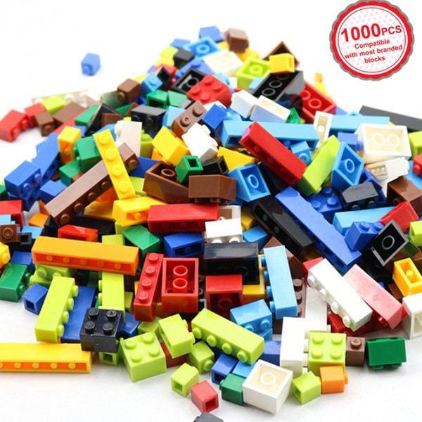 Classic Building Blocks Bricks Set for Kids - 1000 pcs box - Buyon.pk