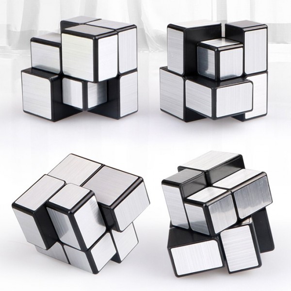 Genius Magic Mirror Rubik's Cube 2x2x2 - Silver - Buyon.pk Genius Magic Mirror Rubik's Cube 2x2x2 - Silver - Buyon.pk