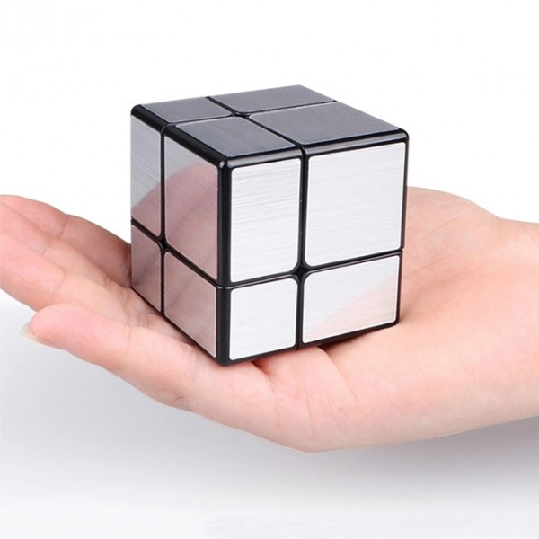 Genius Magic Mirror Rubik's Cube 2x2x2 - Silver - Buyon.pk Genius Magic Mirror Rubik's Cube 2x2x2 - Silver - Buyon.pk