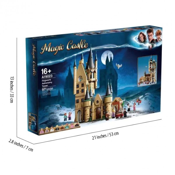 Harry Potter Hogwarts Astronomy Tower Building Blocks Set - A19023 ...
