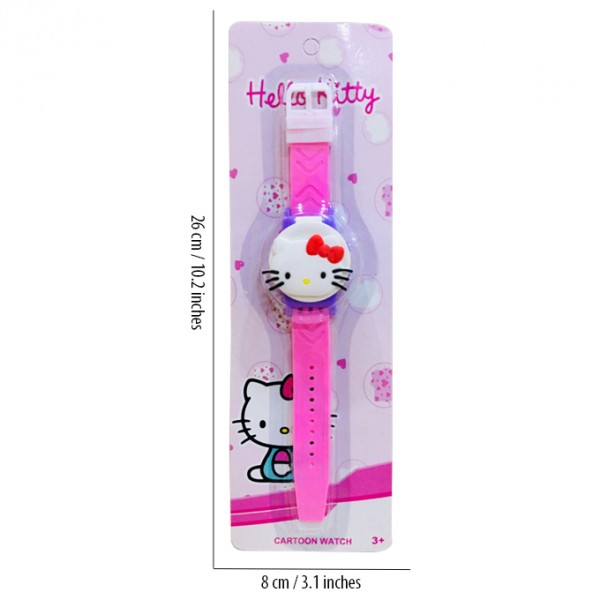 Hello Kitty Wrist Watch For Girls - Pink - Buyon.pk