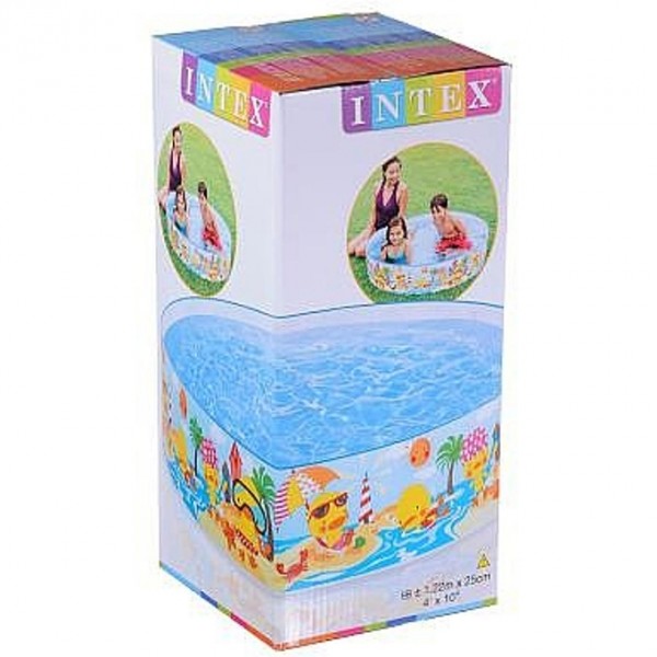 Intex - Duckling Snapset Play Pool - 4ft - 58477 - Buyon.pk