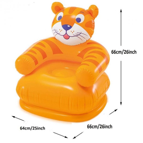 Intex - Inflatable Animal Chair - Tiger - 68556 - Buyon.pk