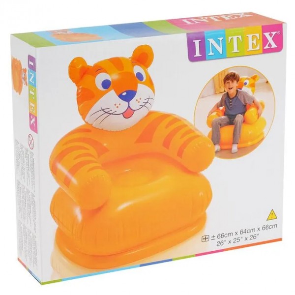 Intex - Inflatable Animal Chair - Tiger - 68556 - Buyon.pk