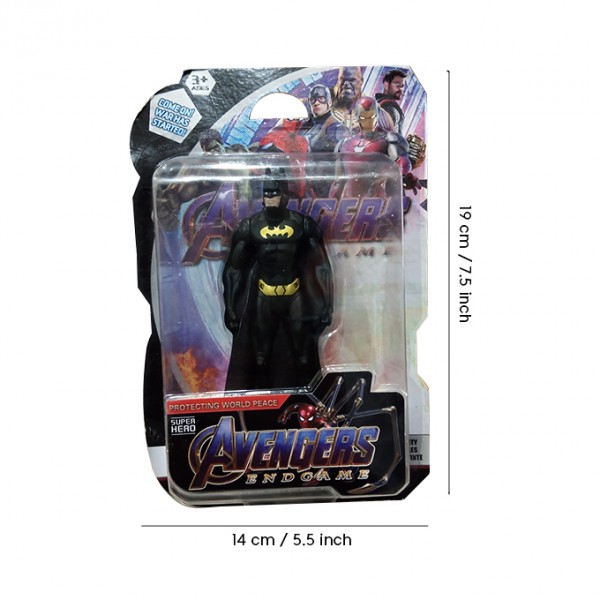 Marvel Avengers Mini Batman Action-Figure - Toy For Kids- Size Approx ...