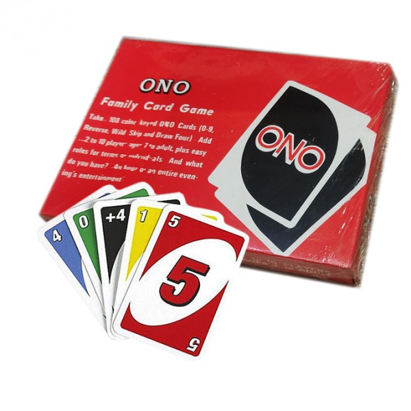 ONO - Complete 108 Crds UNO Playing CardGame for Kids - Buyon.pk