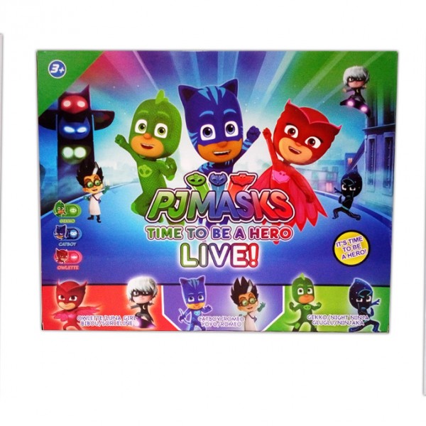 PJ Masks 6 Action Figures and Accessories Set – 4 inches - Buyon.pk
